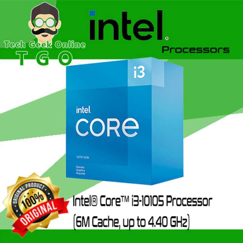 Jual Processor Intel Core I3 10105 Lga1200 Box Comet Lake Di Seller Tgo ...