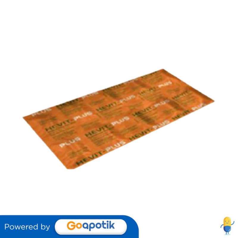 Jual HEVIT-PLUS STRIP 10 KAPLET di Seller Apotek Setia Jakarta Barat ...
