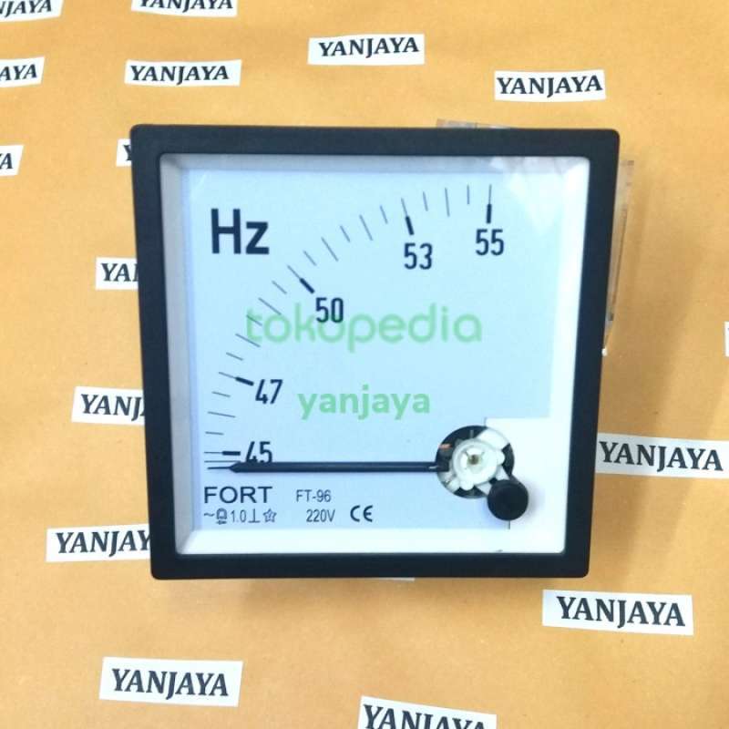 Jual frequency panel meter/frequency HZ meter jarum di Seller Humaira ...