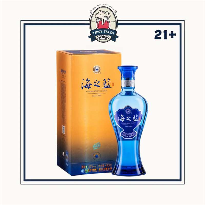 Jual Yanghe Spirit Classic - Ocean Blue 480ml di Seller Tipsytales ...