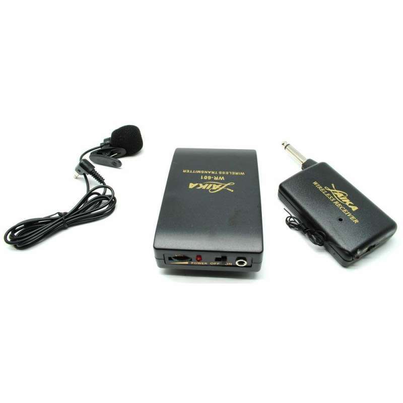 Promo Mic Clip On Wireless Microphone Kancing Wireless Fm Trans Clip On ...