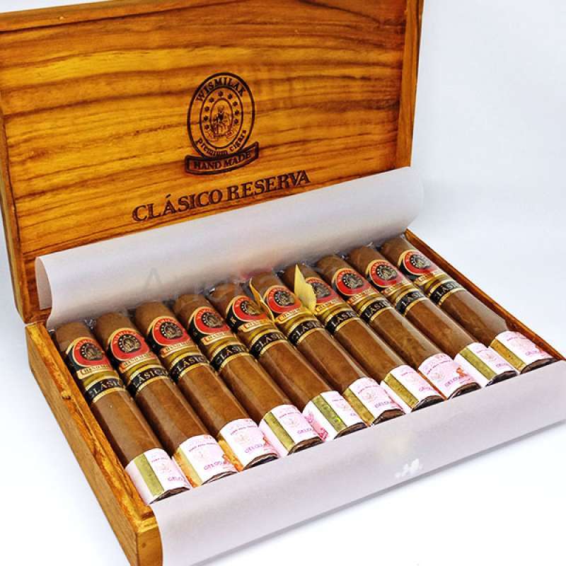 Jual Cerutu Wismilak Clasico Reserva Limited Edition Cigar Wooden Box ...