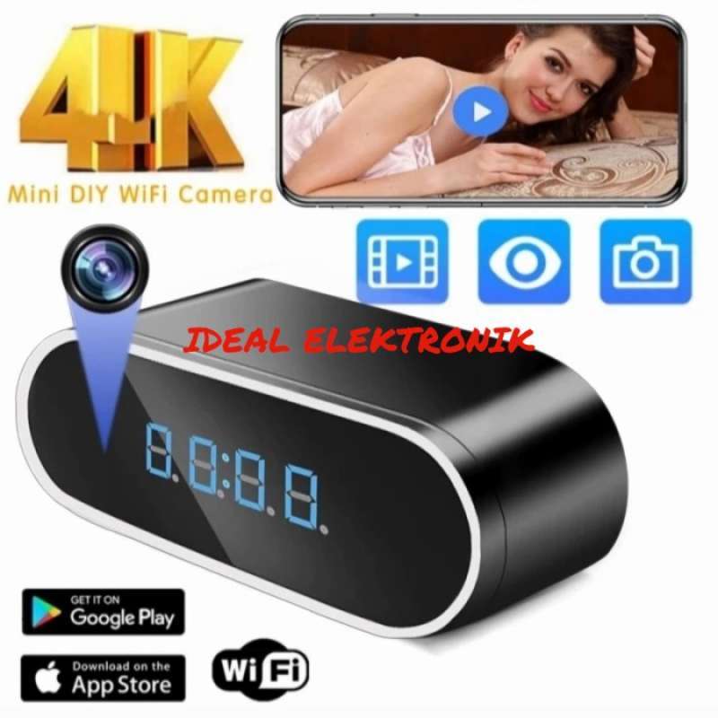 Jual Limited Spy Cam Spycam Ipcam Ip Camera Kamera Intai Cctv Jam Meja ...