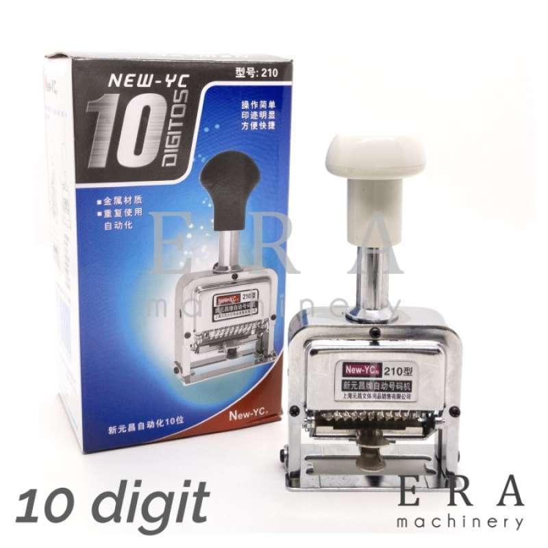 Jual Stempel Numerator Nomor Otomatis Stamp Automatic Numbering Heavy ...