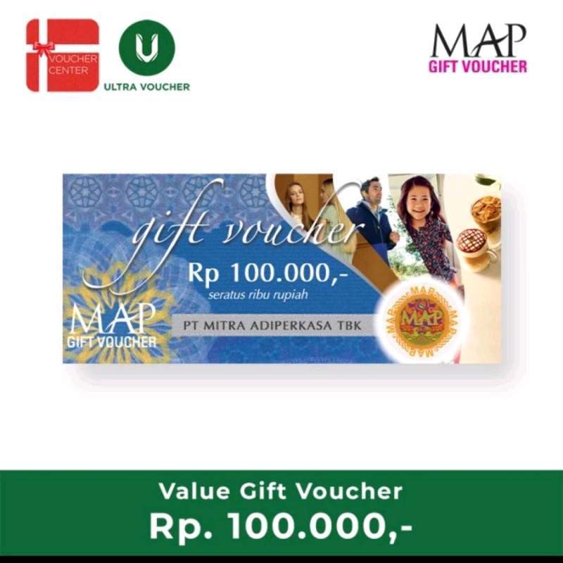 Jual Voucher MAP 100.000 di Seller TheGreatBeno - Kauman, Kota Malang ...