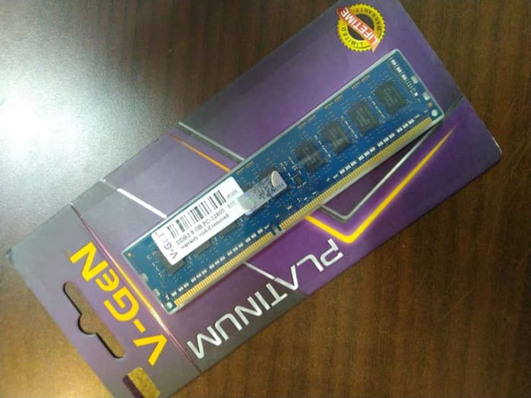 Jual V-GEN MEMORY SERVER RAM DDR3 V-GeN 8GB PC12800/1600MHz ECC di ...