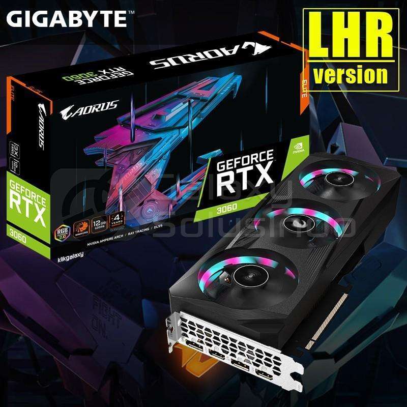 Jual GIGABYTE GeForce RTX 3060 AORUS ELITE 12GB GDDR6 di Seller KBComp ...