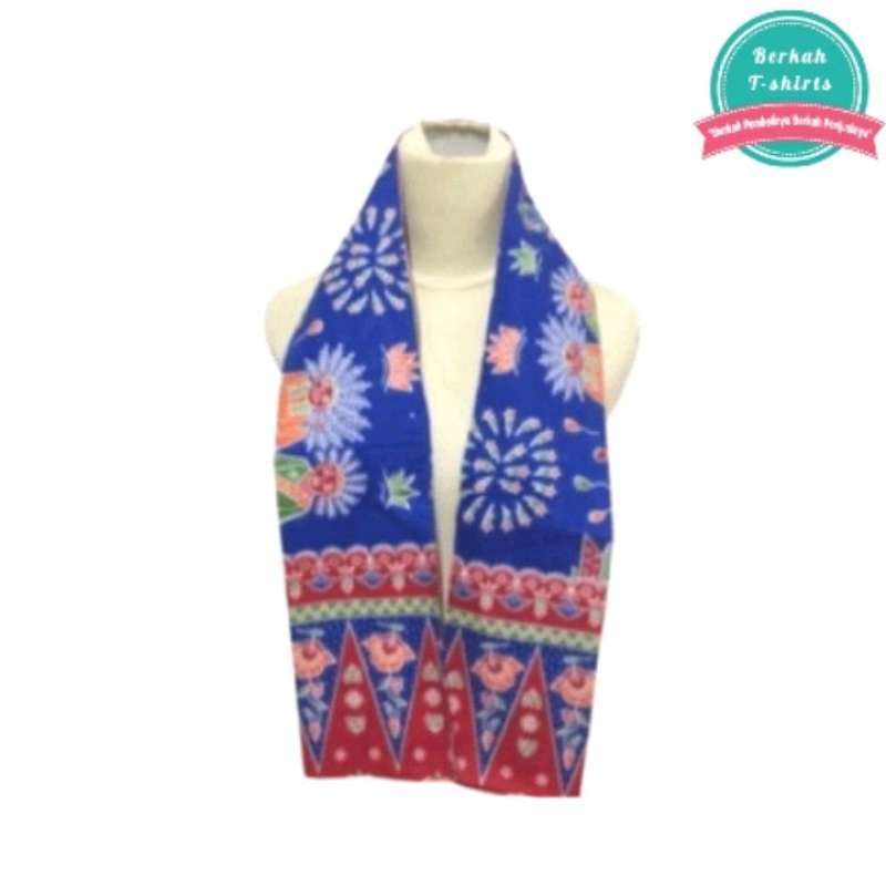 Jual Cukin Batik Ondel Ondel | Cukin Betawi | Selendang | Cukin | Syal ...