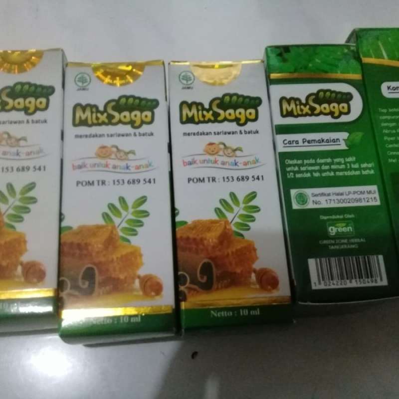 Promo Mix Saga Obat Batuk Anak dan Dewasa 100% Herbal Diskon 23% di ...