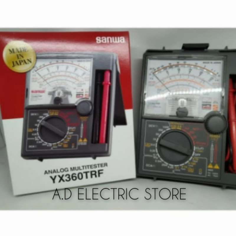 Jual Analog Multimater Merk Sanwa Yx360trf / Analog Multimater Yx360trf ...