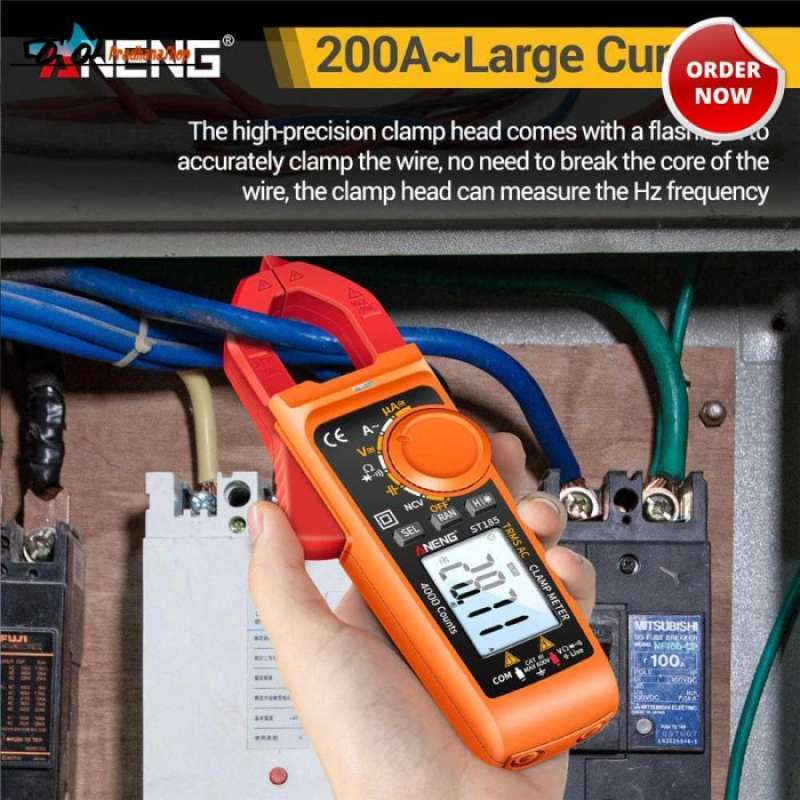 Jual Tang Ampere Multitester Digital Multimeter Voltage Tester Clamp Di ...