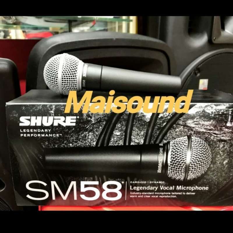 Jual Limited Microphone Shure Sm 58 Original / Mic Shure Sm58 Sale di Seller Mauwazt - Kapuk ...