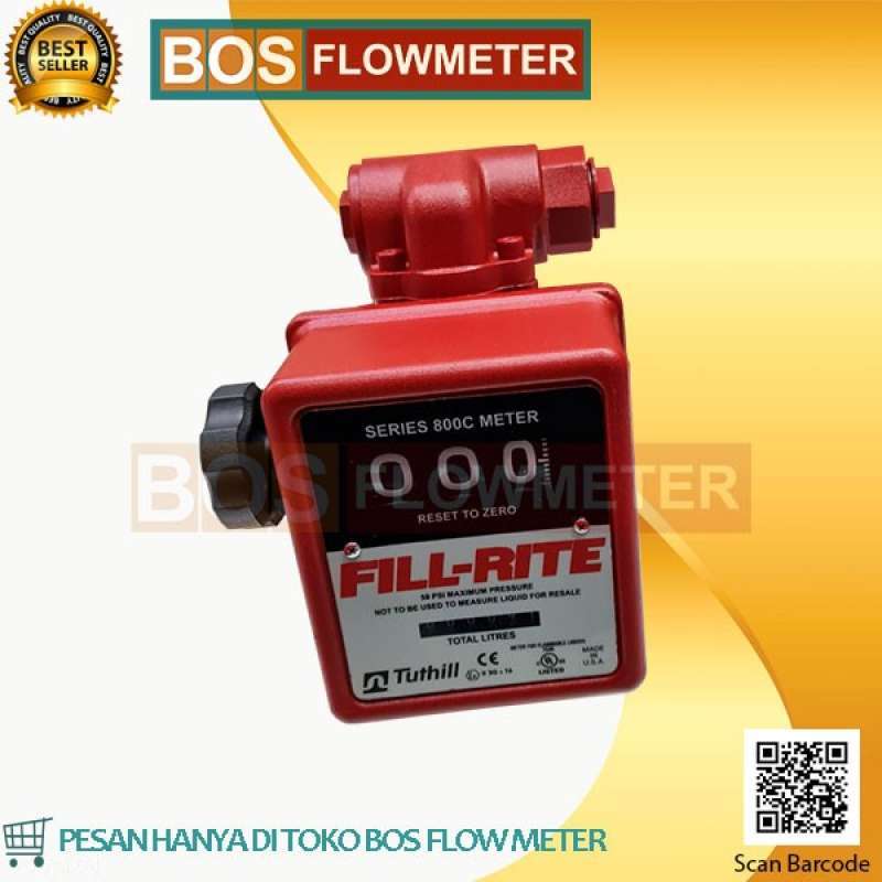 Promo FLOW METER FILL-RITE 1 INCH SERIES 800 C - METERAN SOLAR DN 25 MM ...
