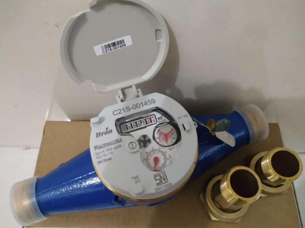 Promo WATER METER BRASS SNI ITRON MULTIMAG TMII CYBLE 1 INCHI (DN 25MM ...