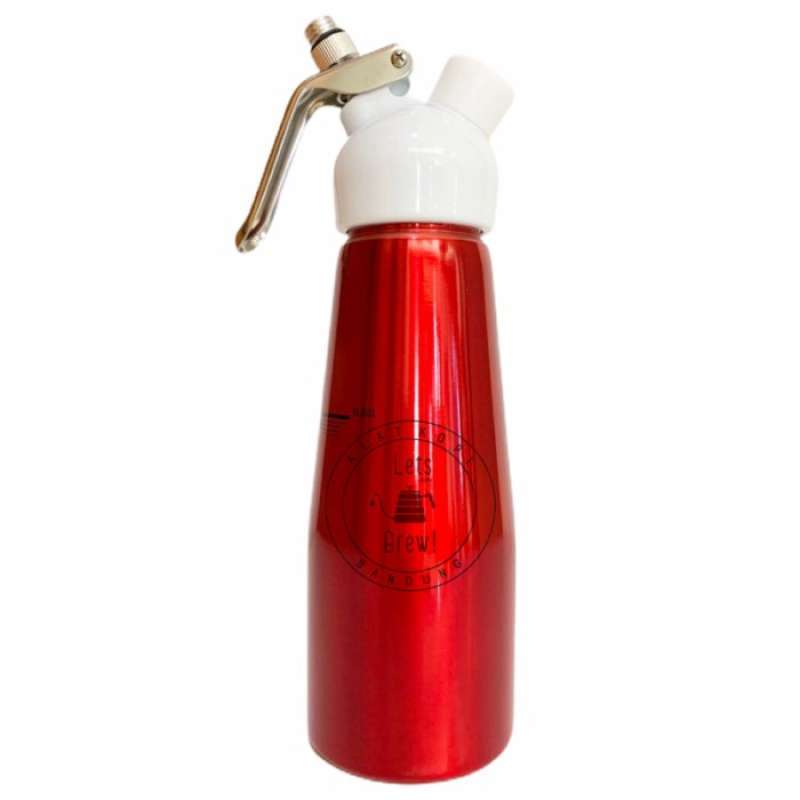 Jual ALUMUNIUM WHIPPED CREAM MAKER BOTOL PEMBUAT WHIPPING CREAM 500ML ...