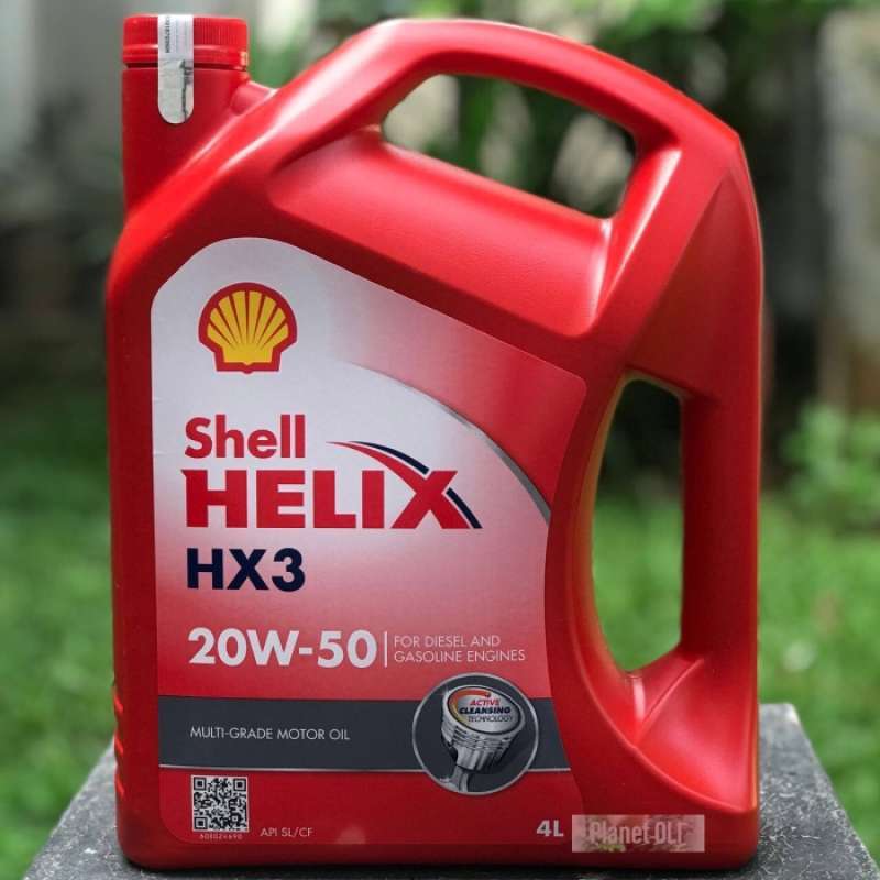 Promo Ori Oli Shell Helix Hx3 Sae 20W-50 Api Sl/Cf Galon 4 Liter Diskon ...