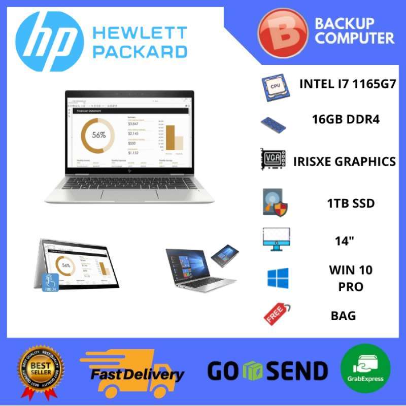 Jual Laptop Hp Elitebook X360-1040 G8 4t6y3pa I7 1165g7 Di Seller ...