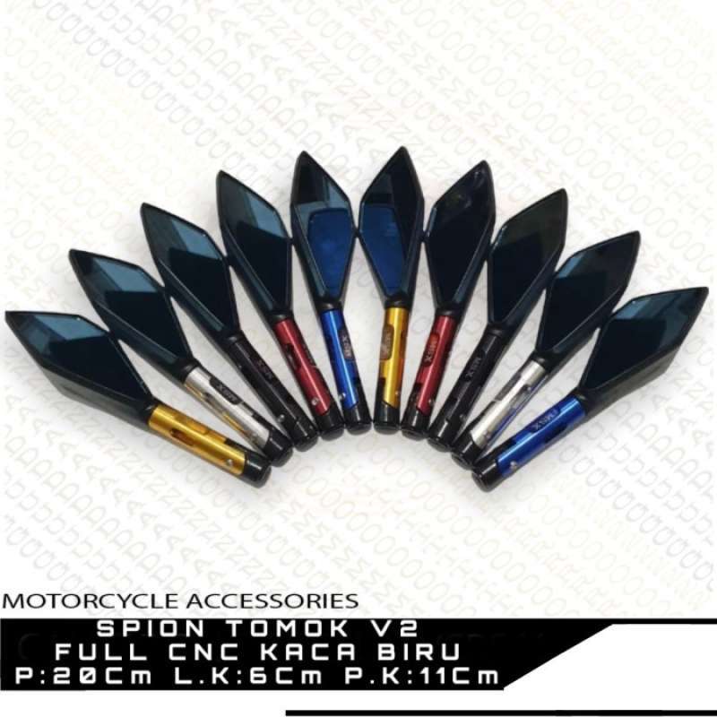Jual Spion Tomok V2 Full Cnc Universal Kaca Biru Tomok - Spion Di ...