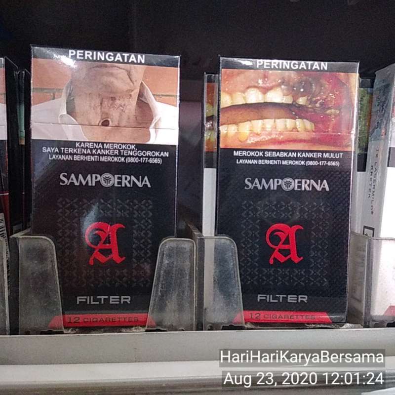 Jual Rokok Sampoerna Filter Black 12's Di Seller Hariharikaryabersama ...