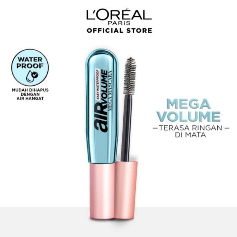 Jual LOREAL AIR VOLUME MEGA MASCARA EASY PROOF MASKARA LOREAL di Seller ...
