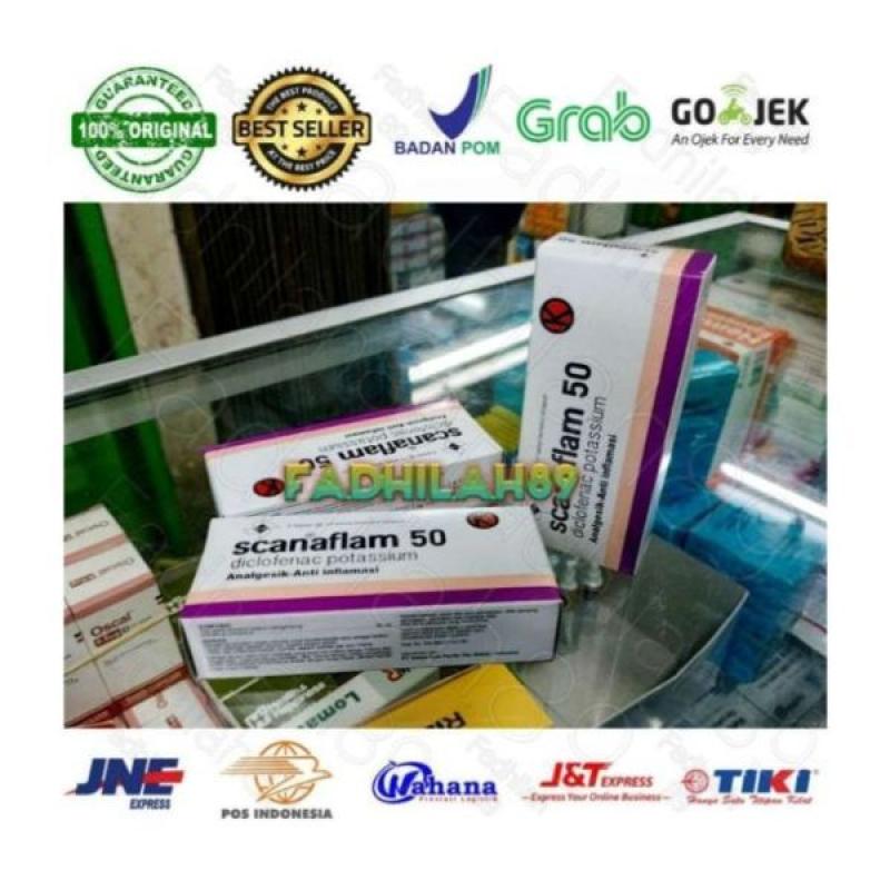 Jual Scanaflam 50 Mg Diclofenac Potassium Box(50 Tablet) Original ...