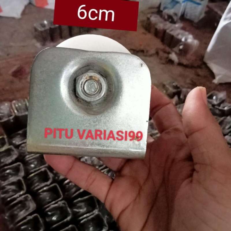 Jual RODA PAGAR NILON /RODA PAGAR GERBANG UKURAN 6CM BEHEL DAN SIKU di ...
