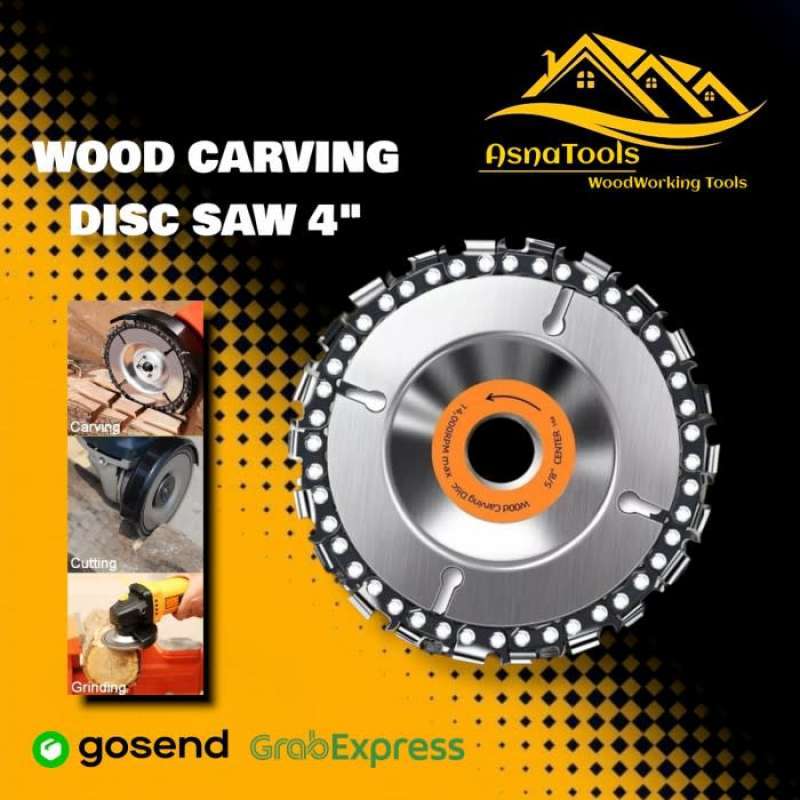 Jual Jual Disc Chainsaw / Wood Carving Disc Saw / Chain Saw Pahat Ukir ...