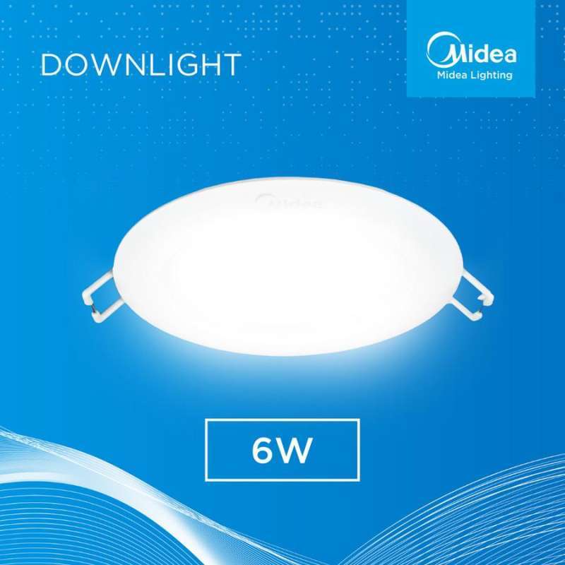 Jual Downlight Led 6 Watt 6500k 4 Inch – Midea Di Seller Midea Lighting ...