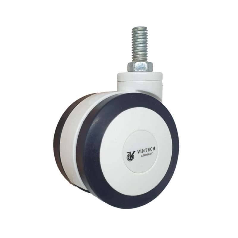 Promo Roda Hospital Twin Wheel 3 inch (75 mm) Vintech Germany Drat ...