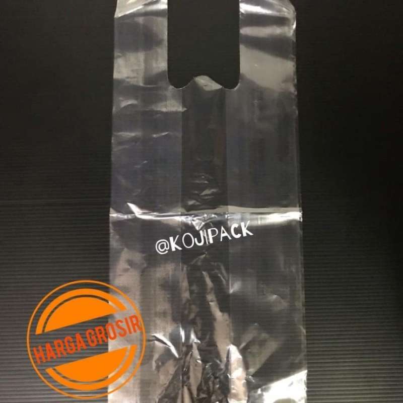 Jual Kantong Keresek Plastik Diamond ukuran 15 Bening bahan PE Plastic ...