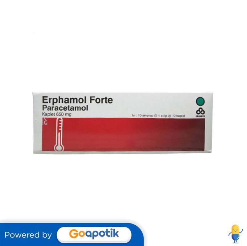 Jual Erphamol Forte 650 Mg Box 100 Kaplet Di Seller Apotek Swadaya ...