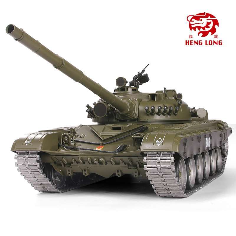 Jual Henglong RC Tank Russian T-72 1/16 Scale MBT Remote Control 3939 ...