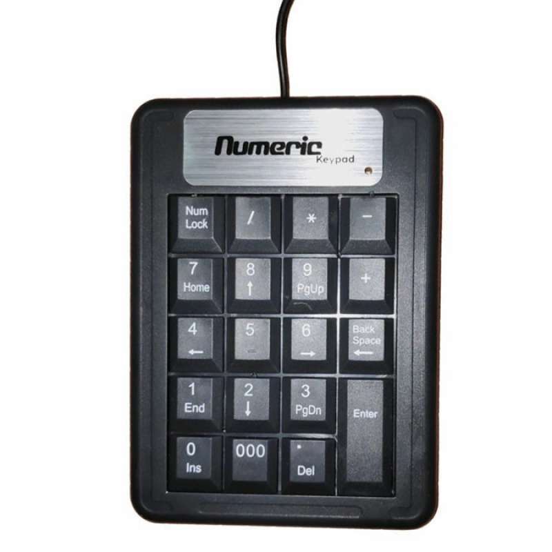 Promo Keyboard Numeric Keypad Angka Numpad USB - Multicolor Diskon 38% ...