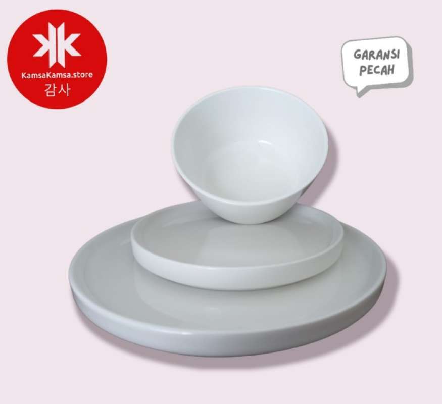 Promo Kamsakamsaâœ…Stackable Plate,Piring Pizza,Piring Keramik Diskon ...