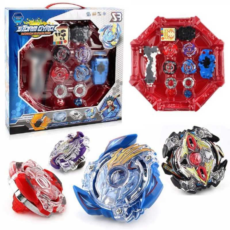 Jual Beyblade Metal Fusion Arena Top Beyblade Burst 4D Bayblade Bey ...