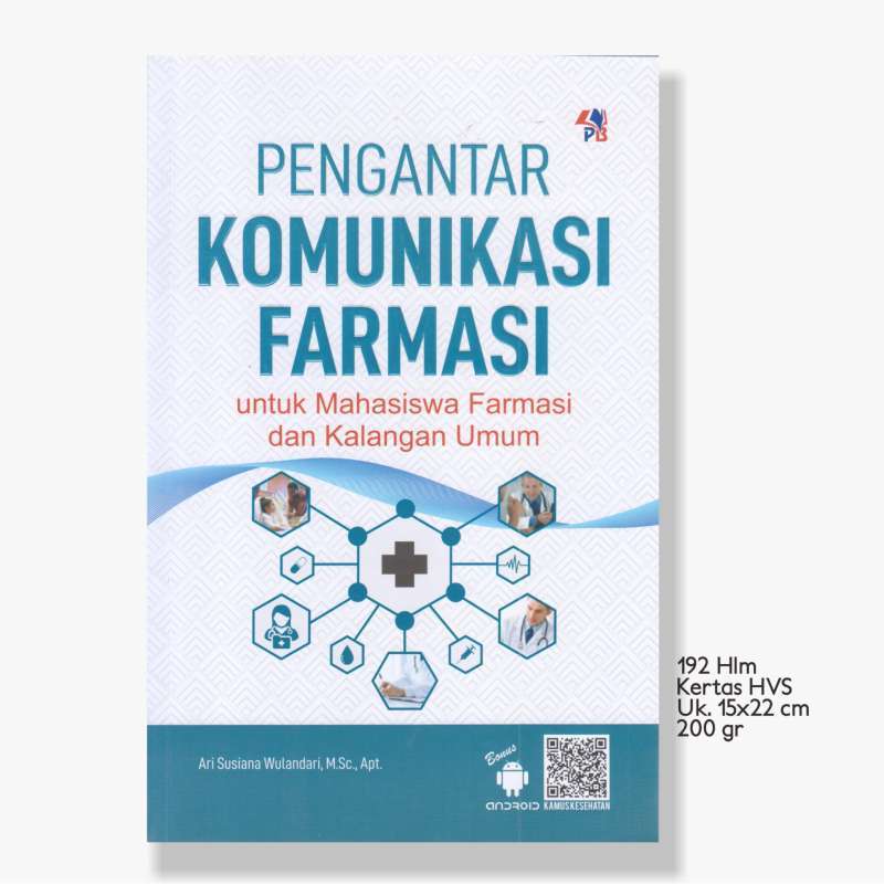 Jual Buku Farmasi Pengantar Komunikasi Farmasi Untuk Mahasiswa Dan Umum Di Seller Pustaka Baru ...
