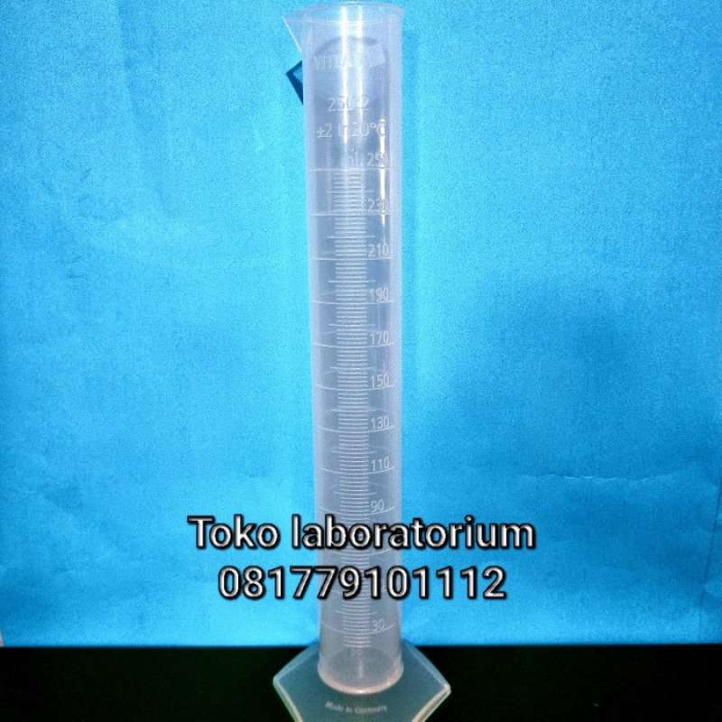 Promo Measuring Cylinder 250 Ml Pp Vitlab / Gelas Ukur Plastik Vitlab Diskon 23% di Seller VIRGO ...