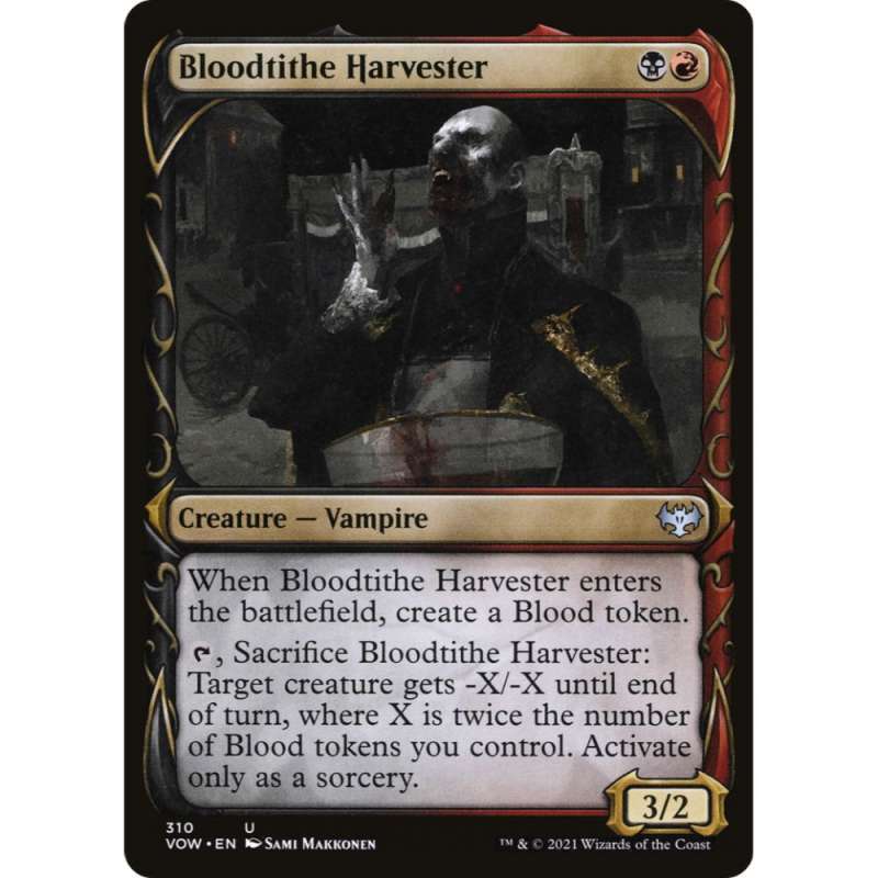 Jual Kartu Mtg - Bloodtithe Harvester (showcase) - Vow - Uncommon - En - 310 Di Seller Ogre Card ...