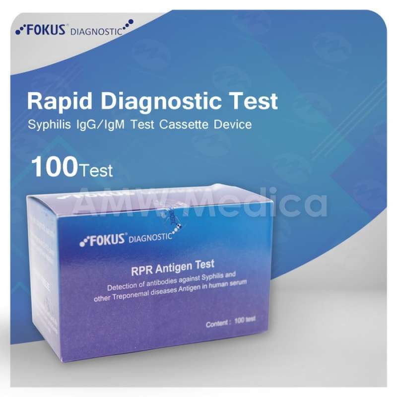 Jual Fokus Diagnostic Rpr Antigen Test Fdi ( Include Control ) Isi 100 ...