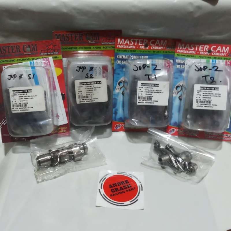 Jual Master Cam Jupiter Z Brt Noken As Jupiter Brt S1 S2 T1 T2 Di ...