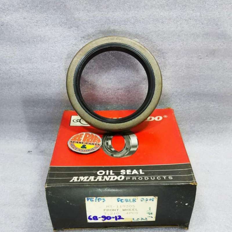 Jual Sil 68 90 12 Besi AMD Seal Roda depan FE PS di Seller 3E Shop ...