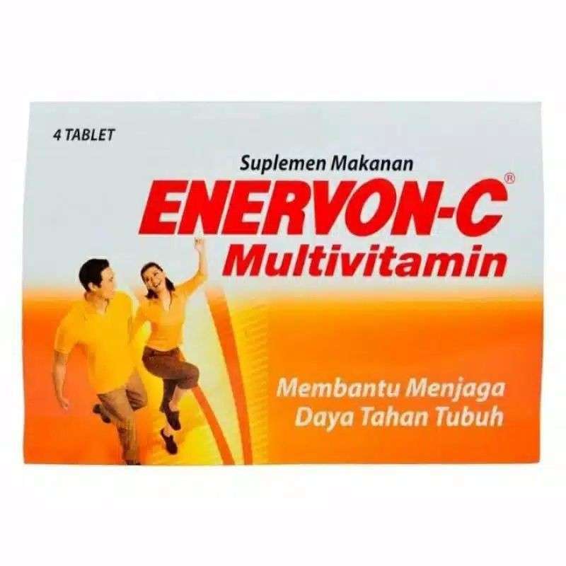 Jual ENERVON C multivitamin/ vitamin c 500/ vitamin daya tahan tubuh ...
