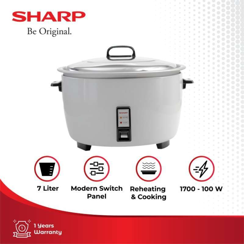 Jual Sharp Rice Cooker Jumbo 7 Liter Ksh-777 Di Seller Podomoro Sport ...
