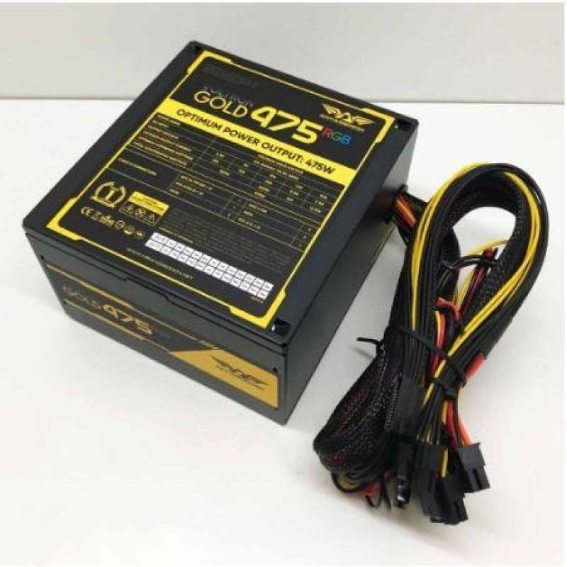 Jual Armaggeddon Psu Plus 80+ Voltron Gold 475 Rgb Power Supply Di Seller Trinity Plaza - Kedoya ...