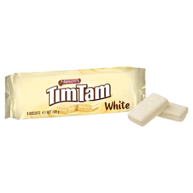 Promo Arnott's Tim Tam Chocolate Biscuits White 165g Diskon 25% di ...