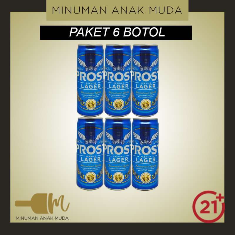 Jual Beer Bir Prost Kaleng 320ml ( Paket 6 Kaleng ) Di Seller Minuman ...