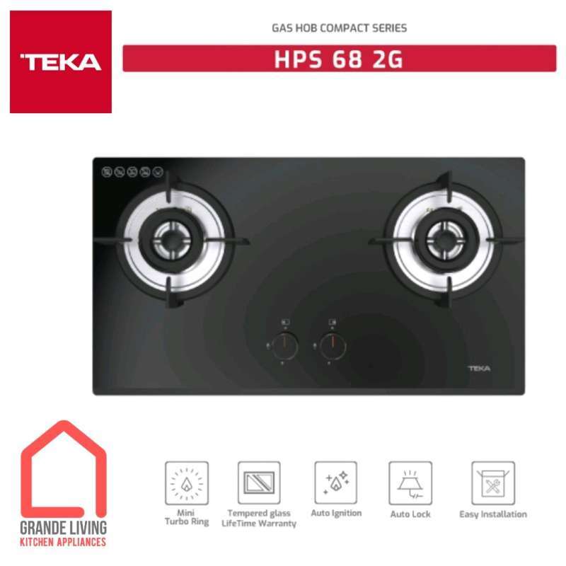 Jual Teka Built in Hob HPS 68 2G Kompor Tanam 2 Tungku di Seller Grande ...