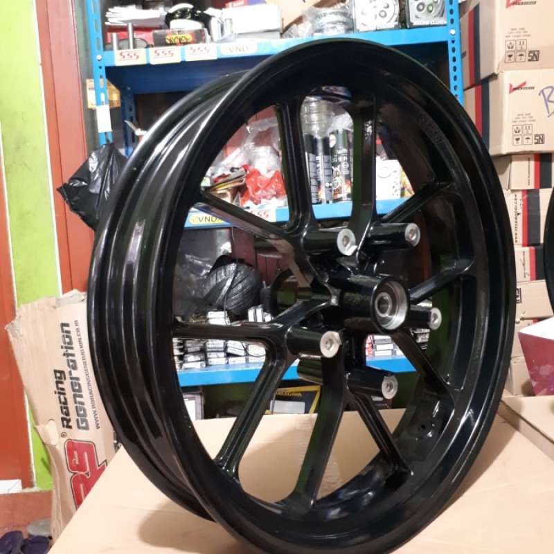 Promo Velg Depan Ninja Fi Berikut Paket Double Disk Diskon 23% Di ...