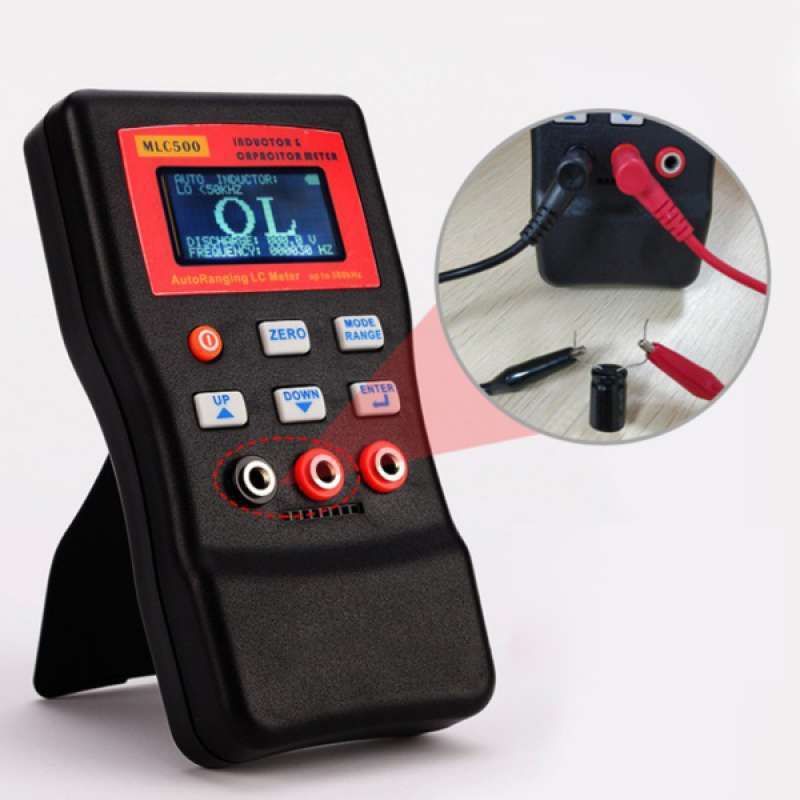 Jual Digital Meter Capacitance & Inductance Tester Circuit Gauge Meter ...