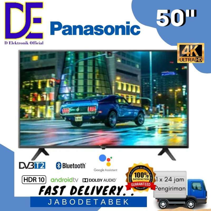 Jual PANASONIC TH-50HX600G LED 50 INCH HX600 4K UHD HDR10 SMART ANDROID ...